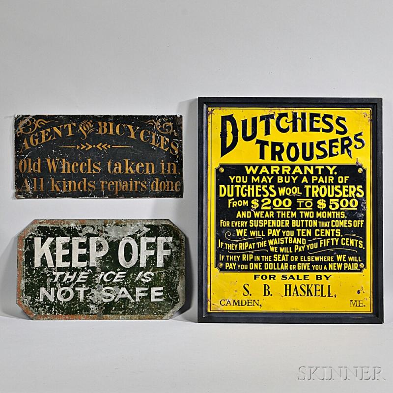 Antique Trade Signs | Skinner Inc.